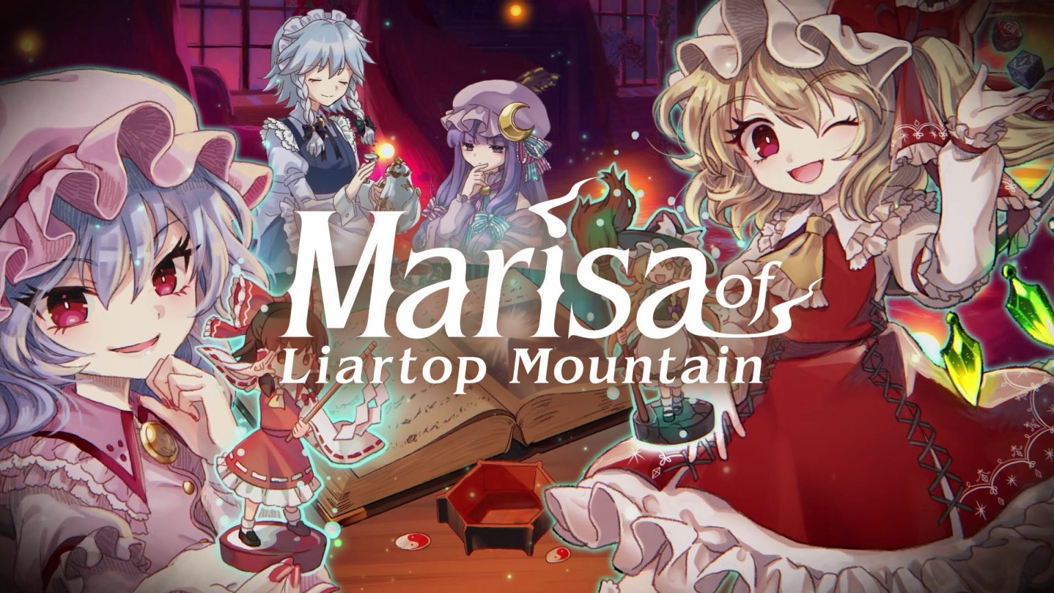 RPG de mesa de Touhou Project, "Marisa of Liartop Mountain" tem versão ...
